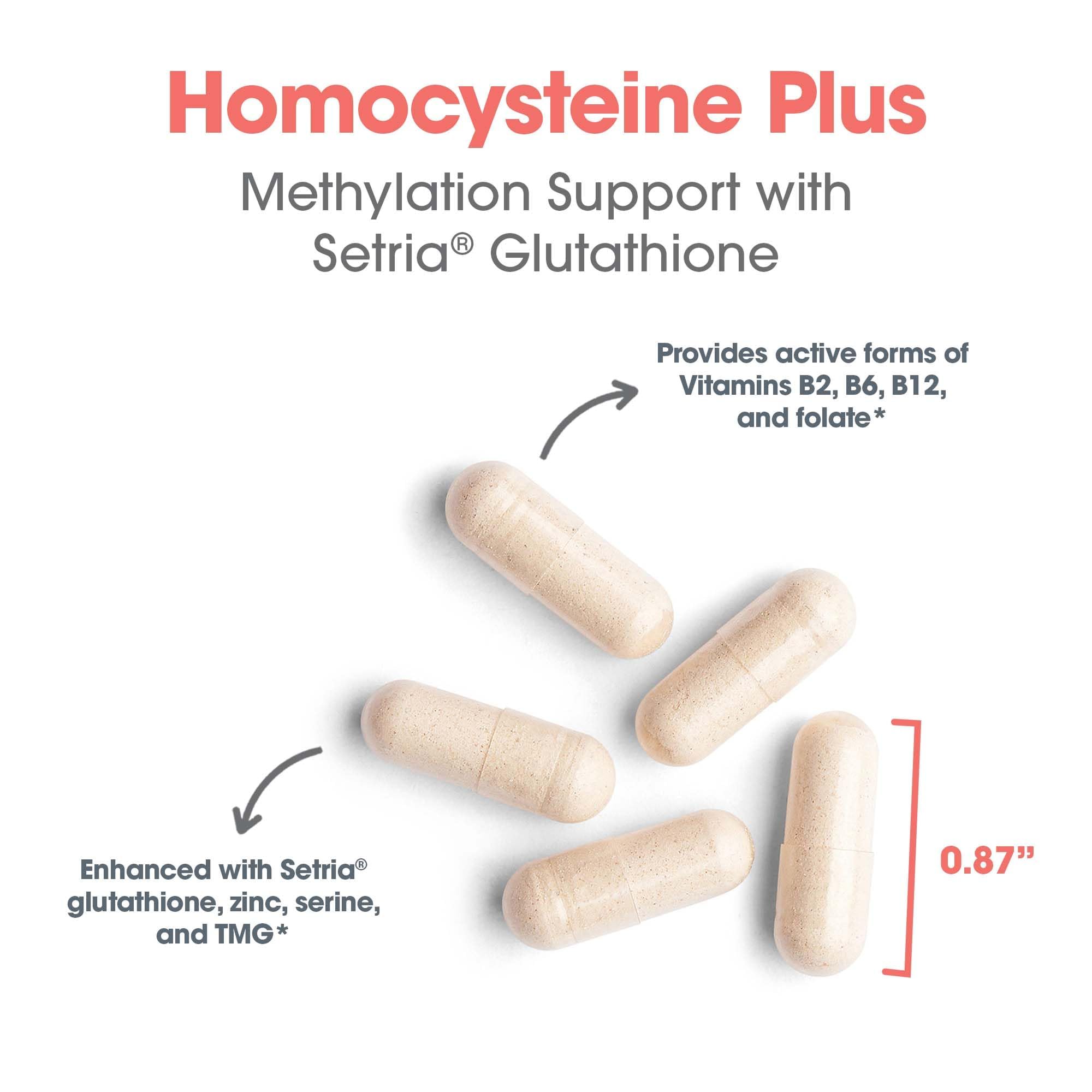 healthy homocysteine levels with supplements