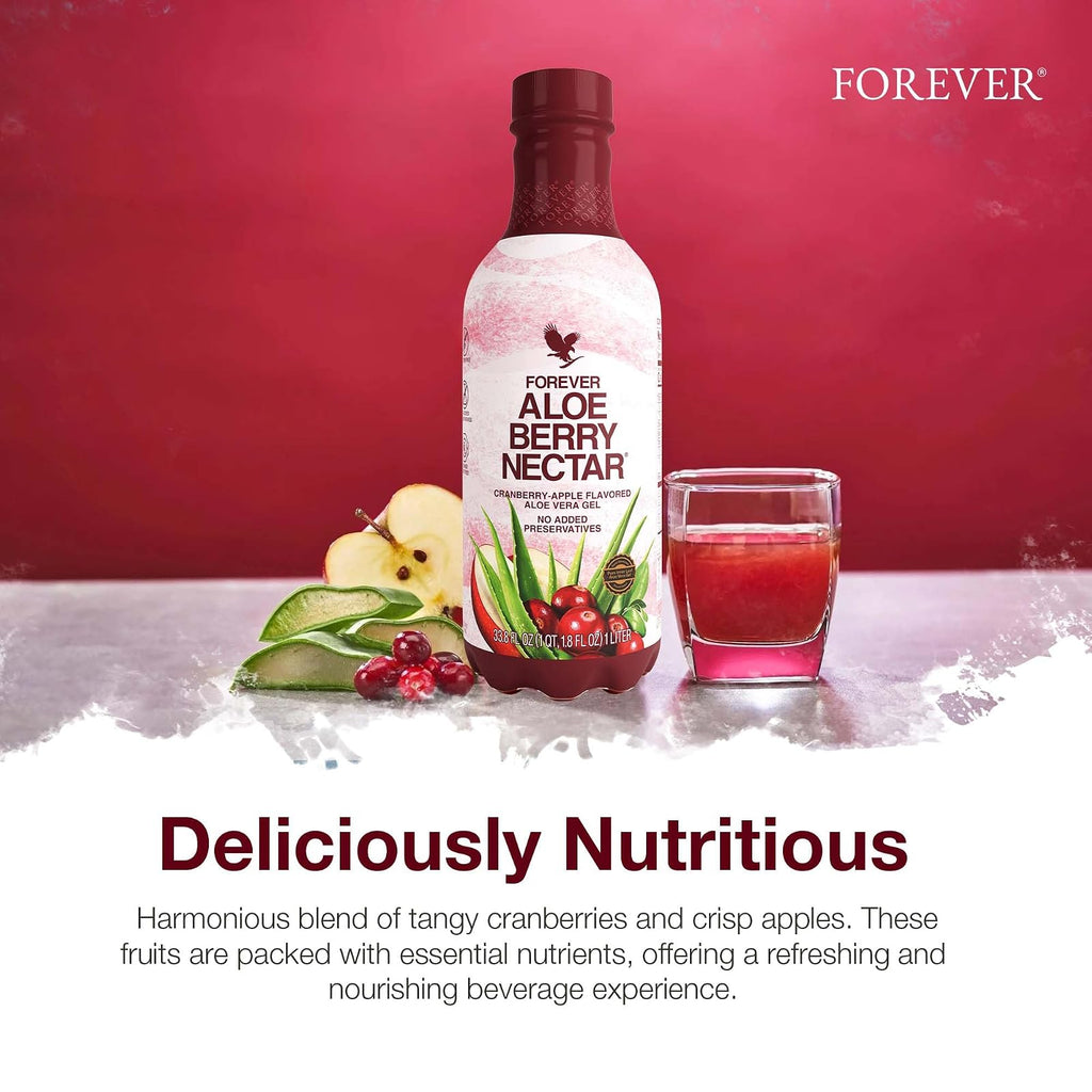 healthy hydration with aloe nectar