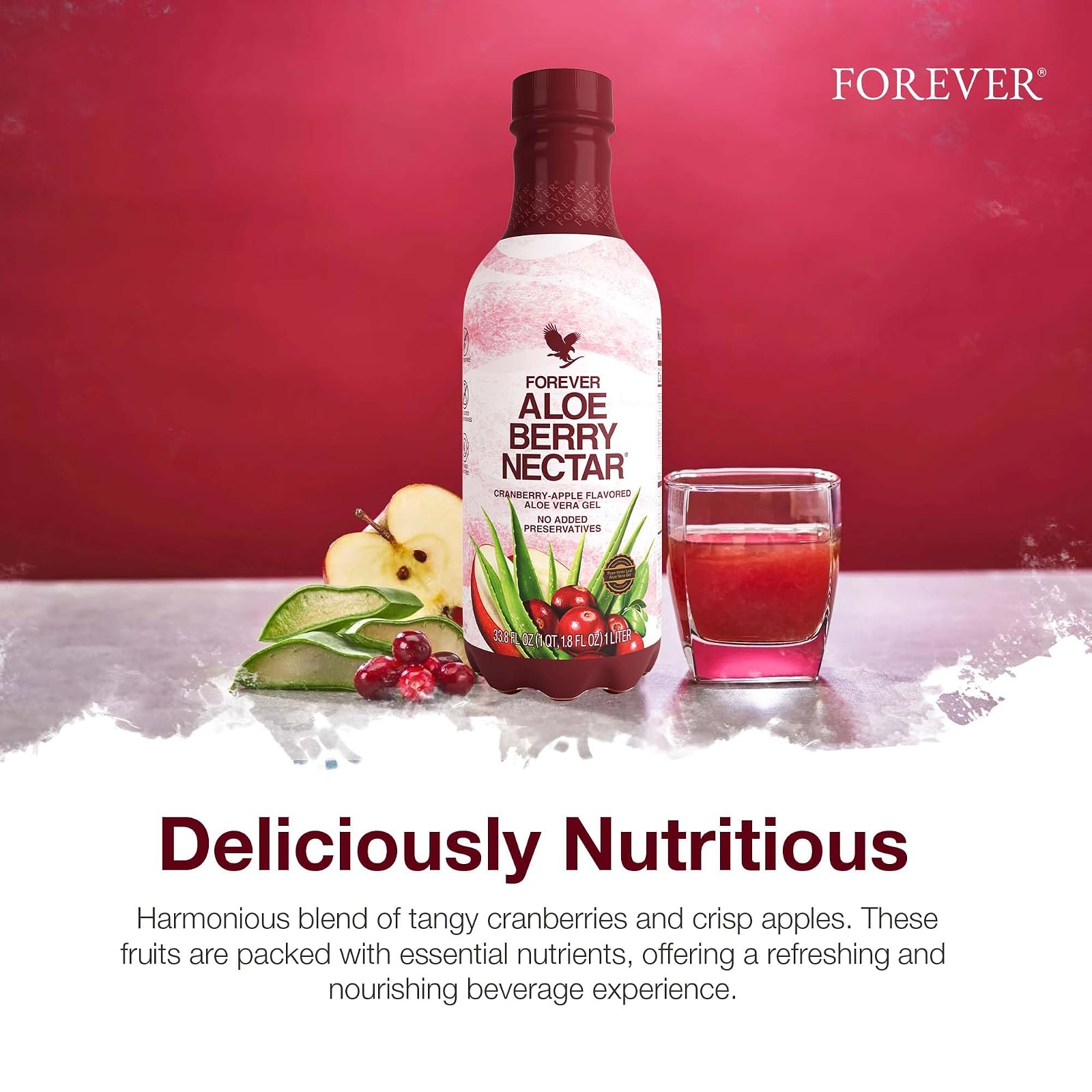 healthy hydration with aloe nectar