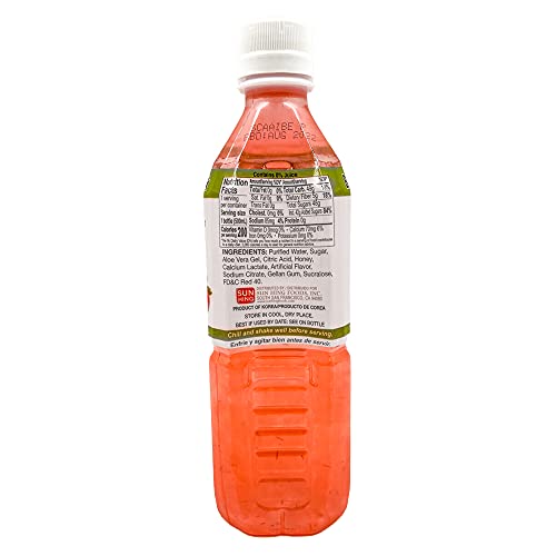 healthy hydration with aloe vera