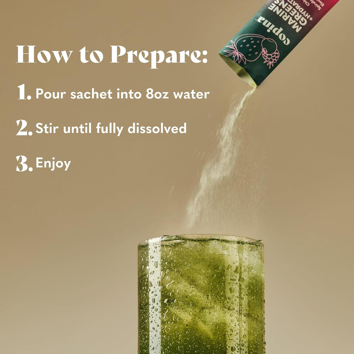 Healthy hydration with herbal ingredients
