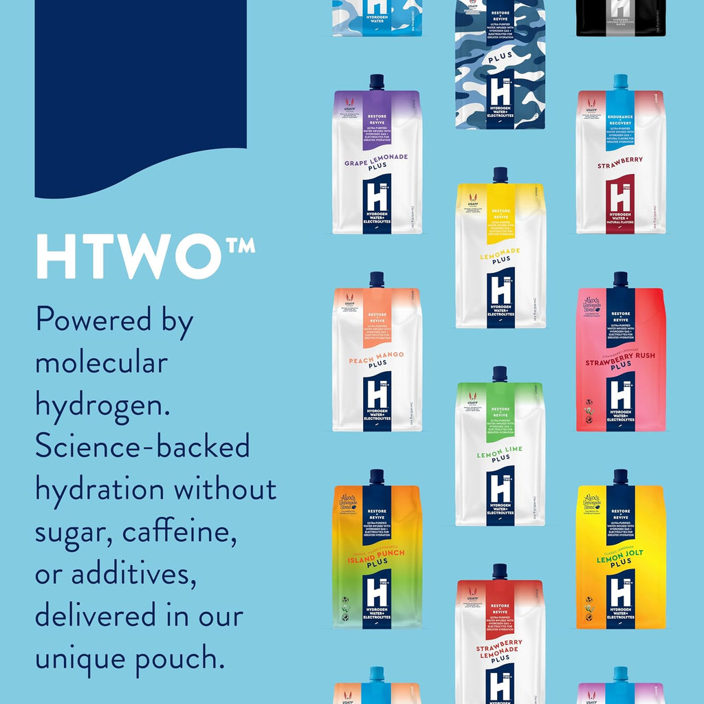 healthy hydration with HTWO Plus