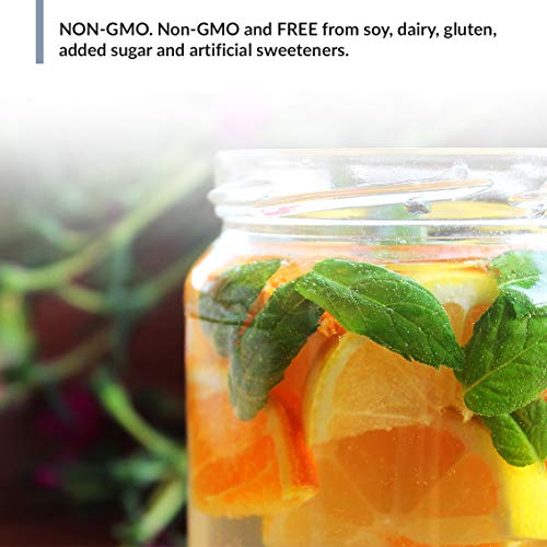 Healthy hydration with water flavoring drops
