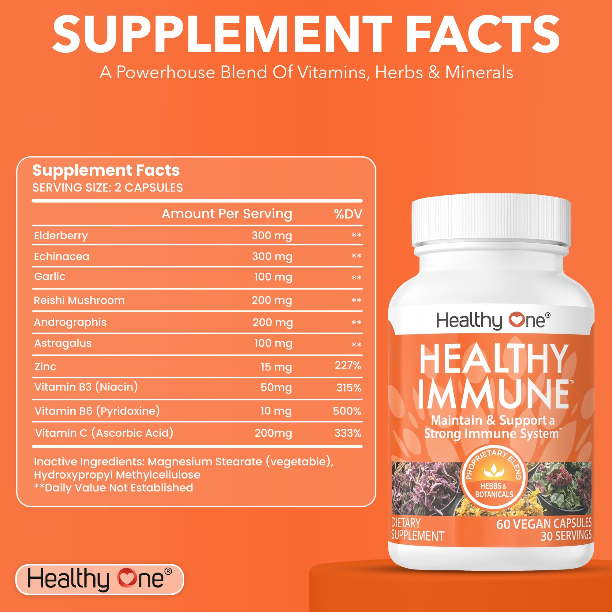 Healthy Immune elderberry for family wellness