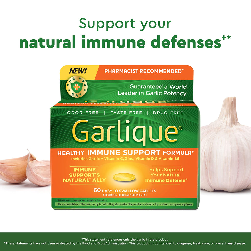 healthy immune support garlic