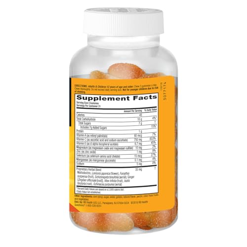 healthy immune support gummies for adults