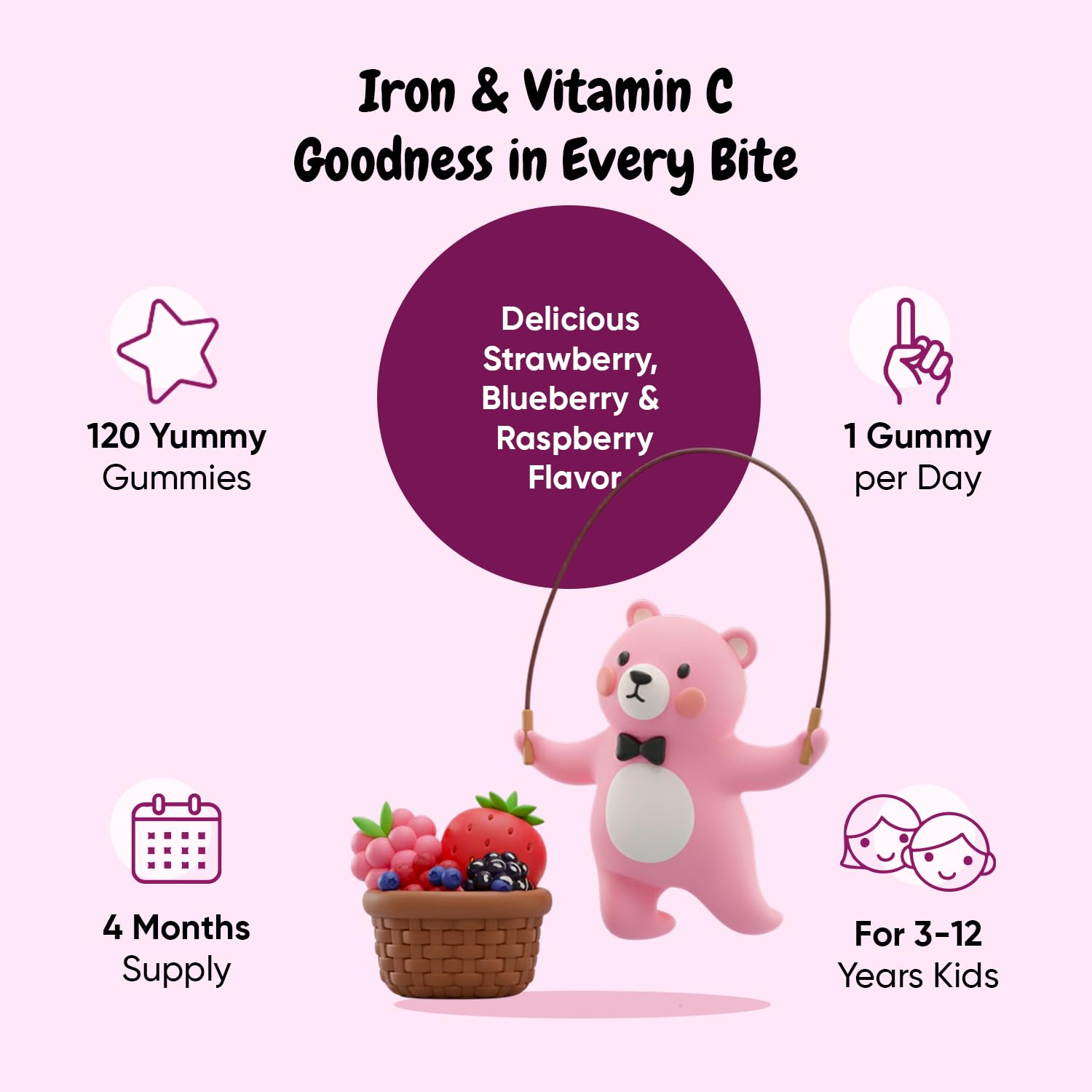 Healthy immune support with gummies
