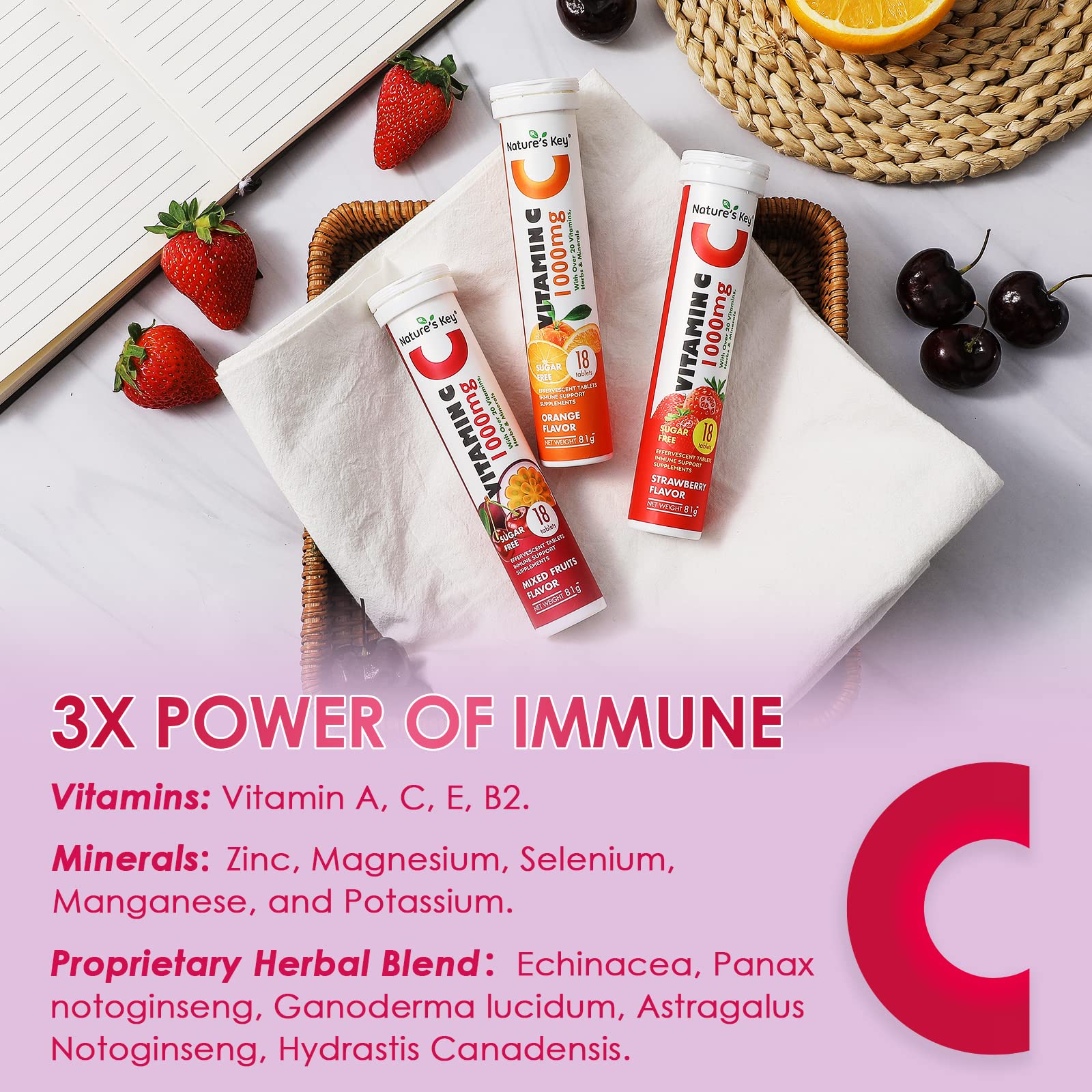 healthy immune system support tablets