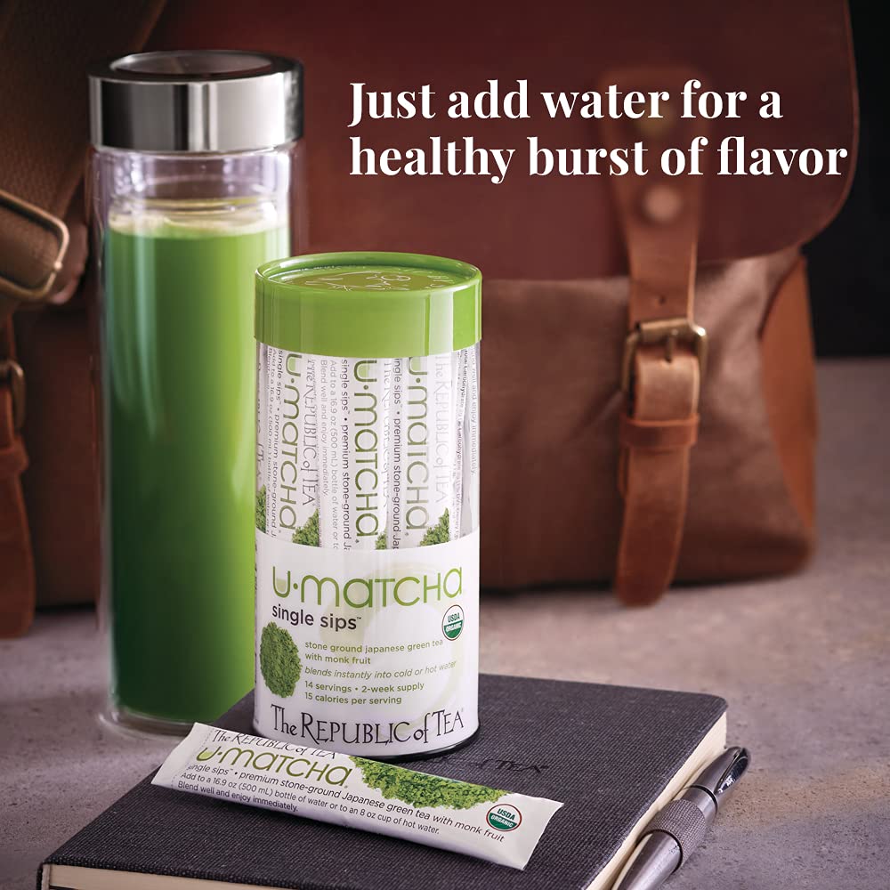 healthy instant matcha beverage