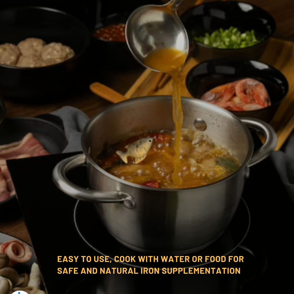 healthy iron levels with iron fish