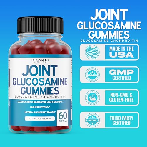 healthy joints with raspberry flavored gummies