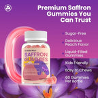 healthy kids gummies with saffron