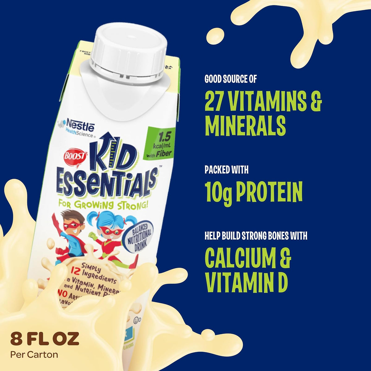 Healthy kids vitamins for daily nutrition
