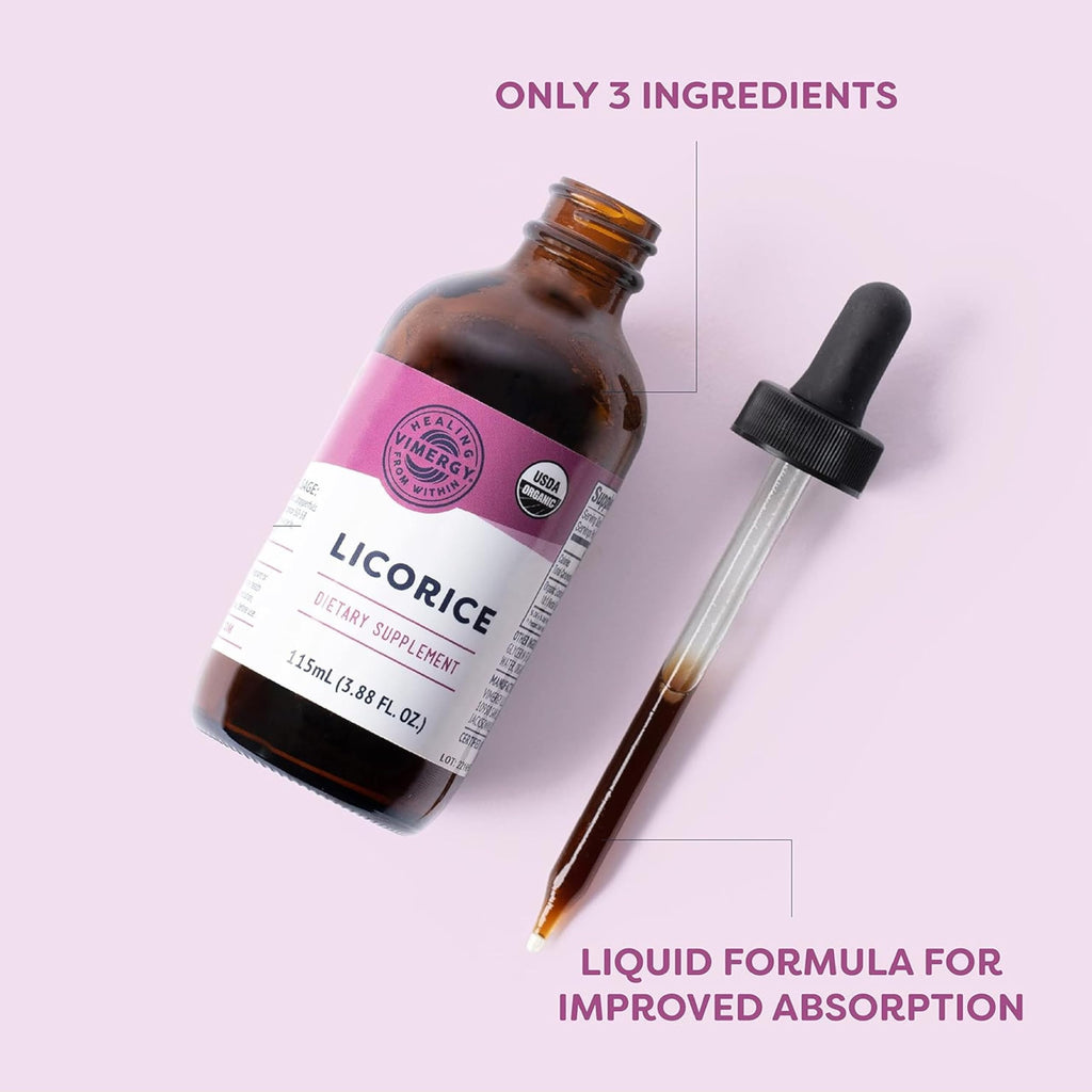 Healthy licorice root extract servings