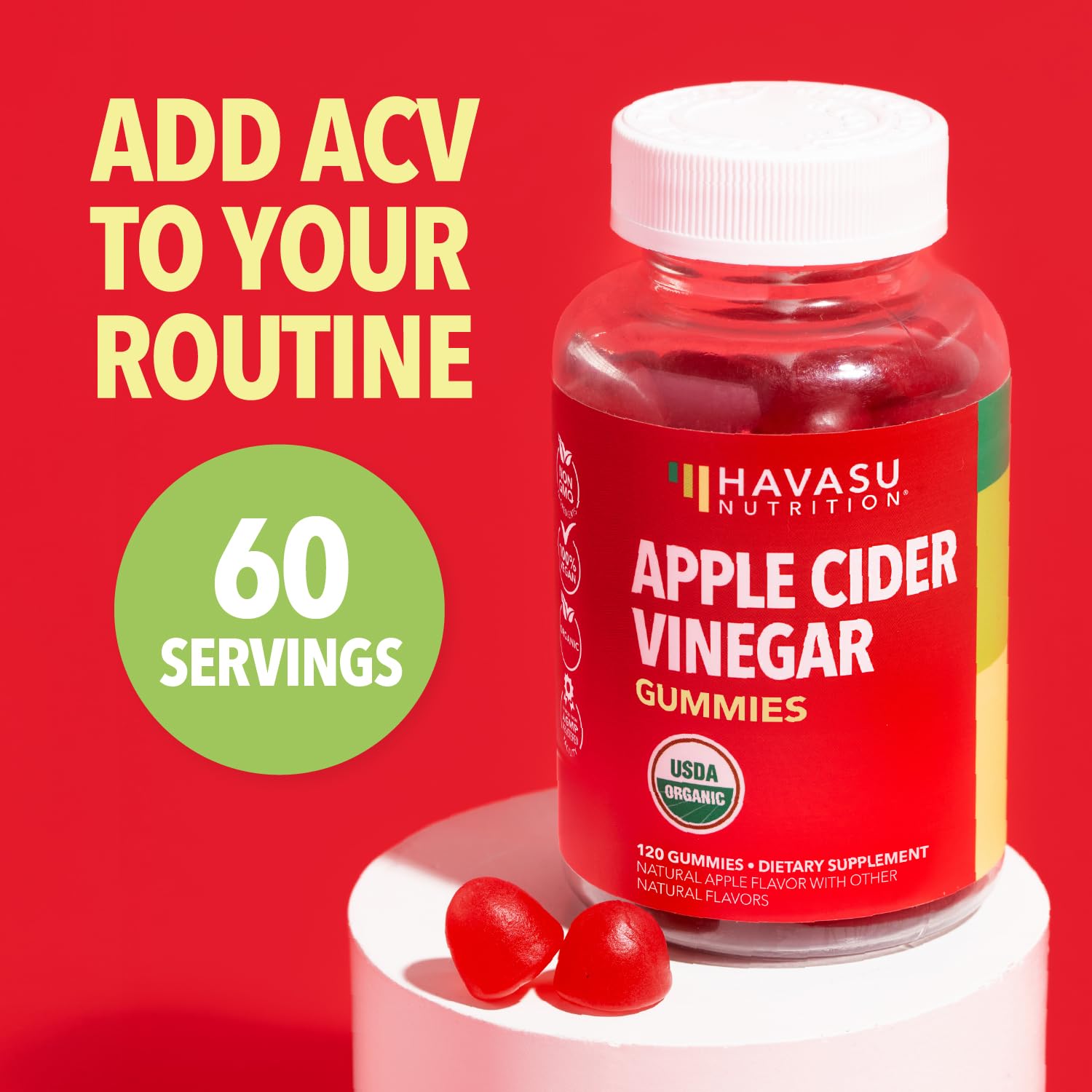 healthy lifestyle apple cider vinegar gummies