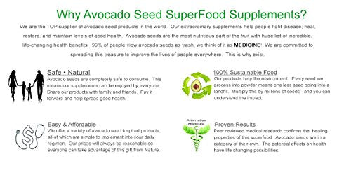 healthy lifestyle avocado seed powder