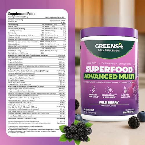 healthy lifestyle blended supplement