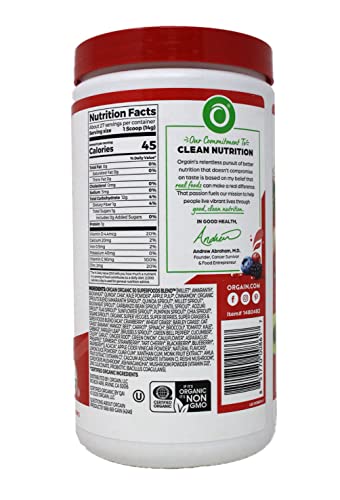 healthy lifestyle blended vitamin powder