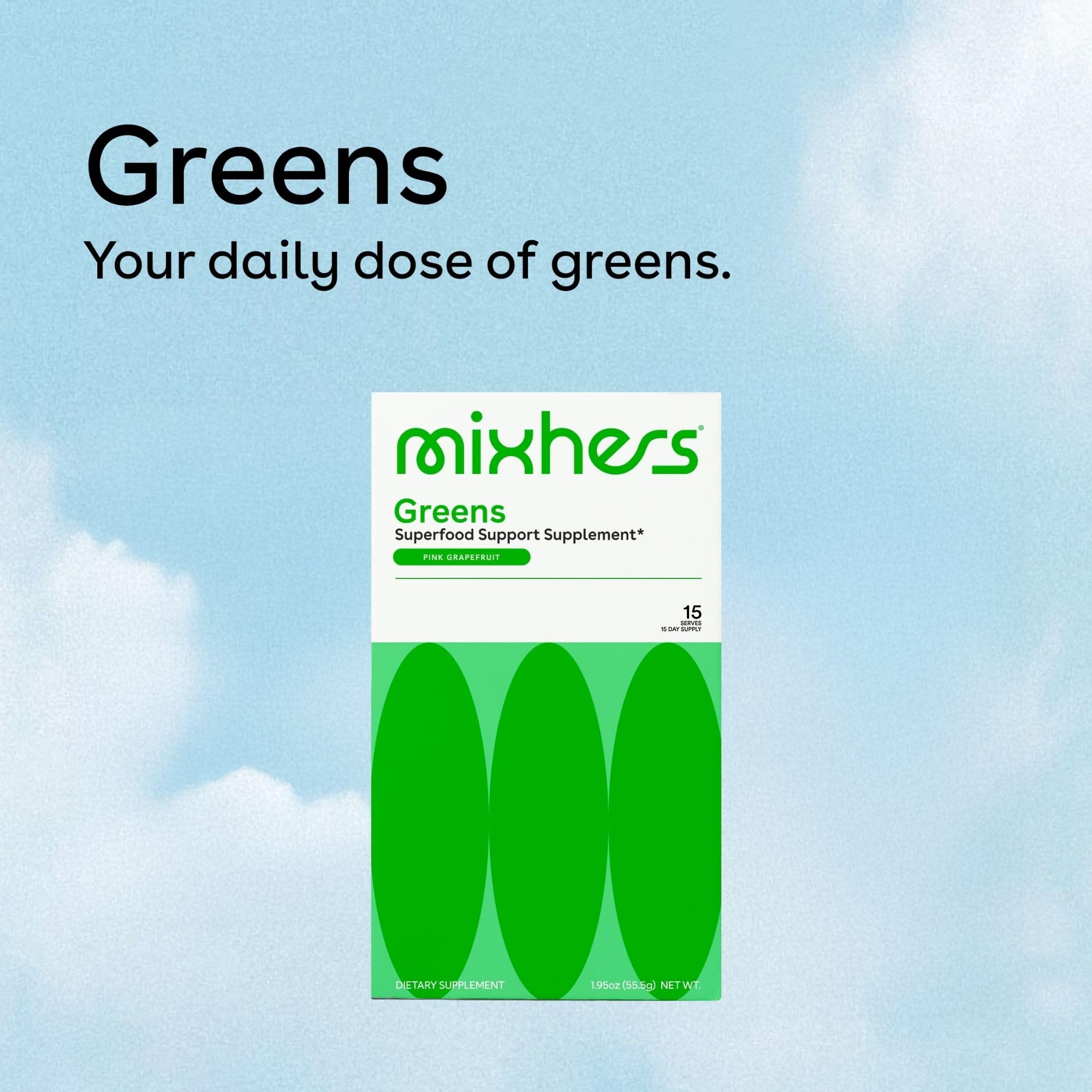 healthy lifestyle greens powder blend