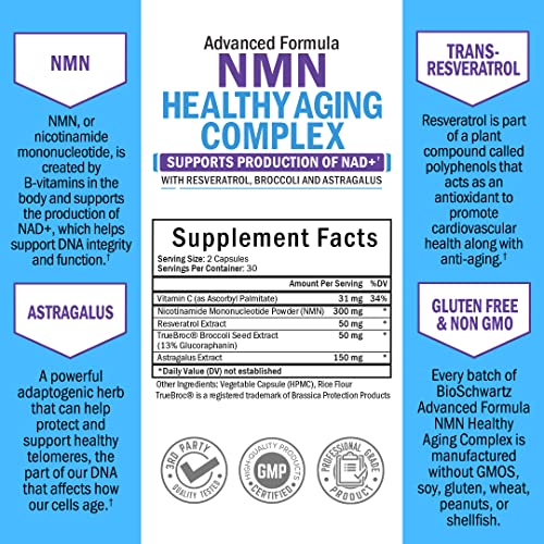 healthy lifestyle NMN vitamin blend