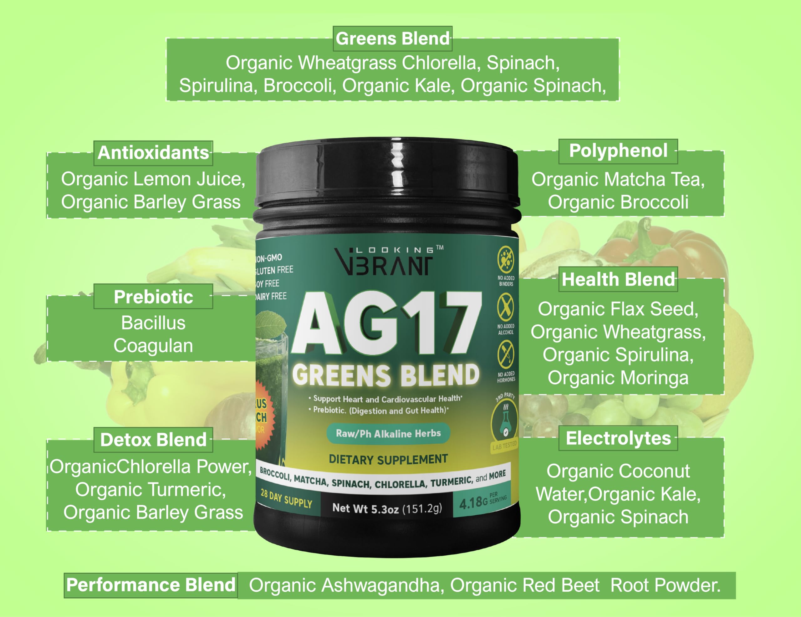 healthy lifestyle superfood powder