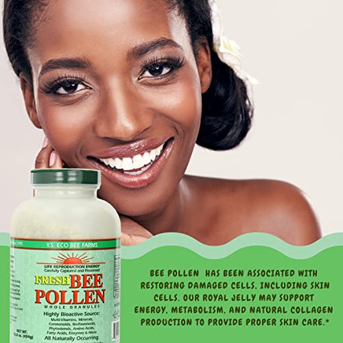 healthy lifestyle with bee pollen