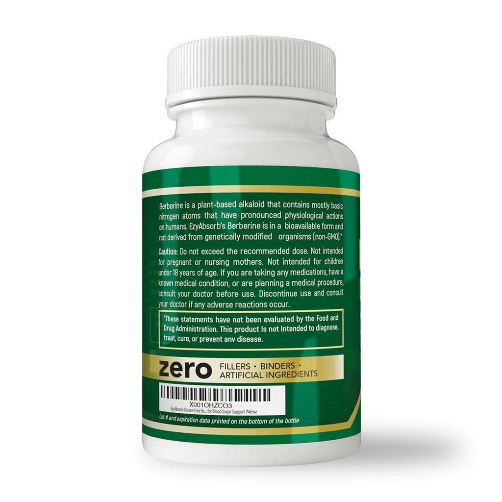 Healthy lifestyle with berberine supplement