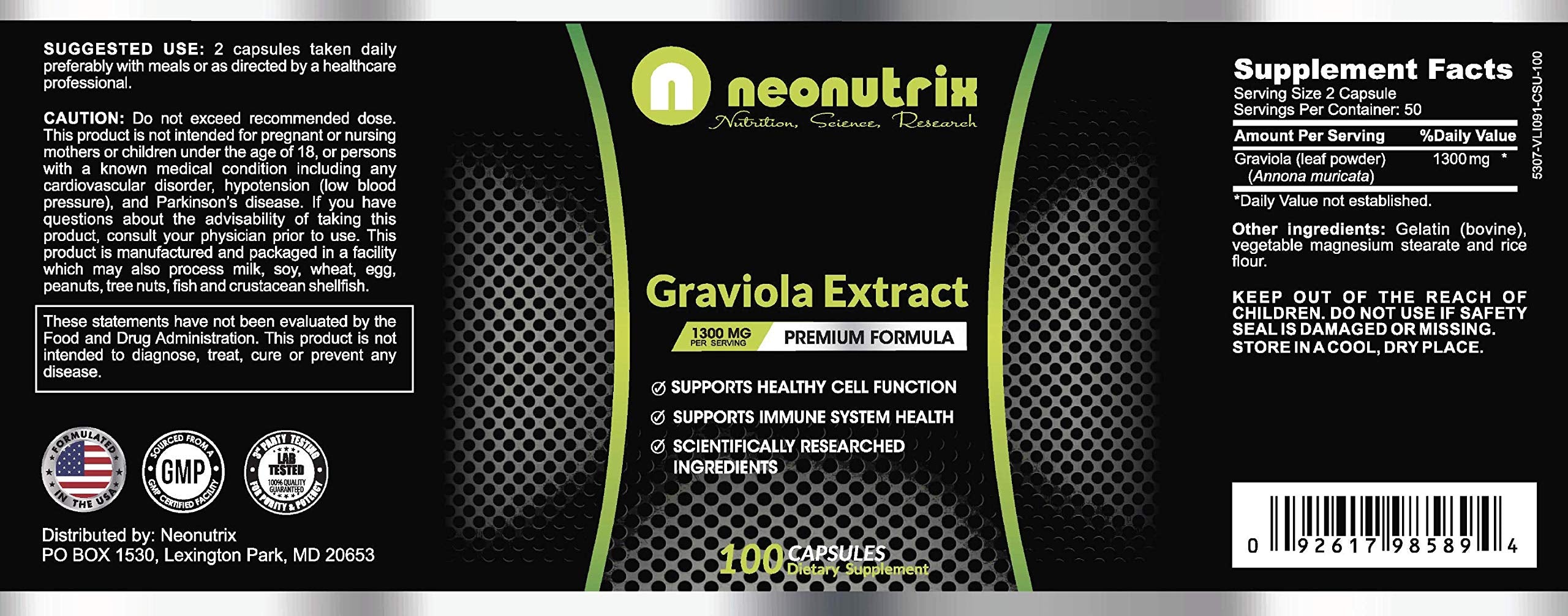 Healthy lifestyle with blended supplements