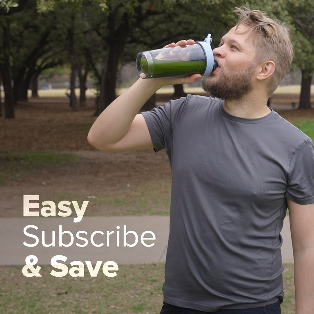 healthy lifestyle with chlorella supplements