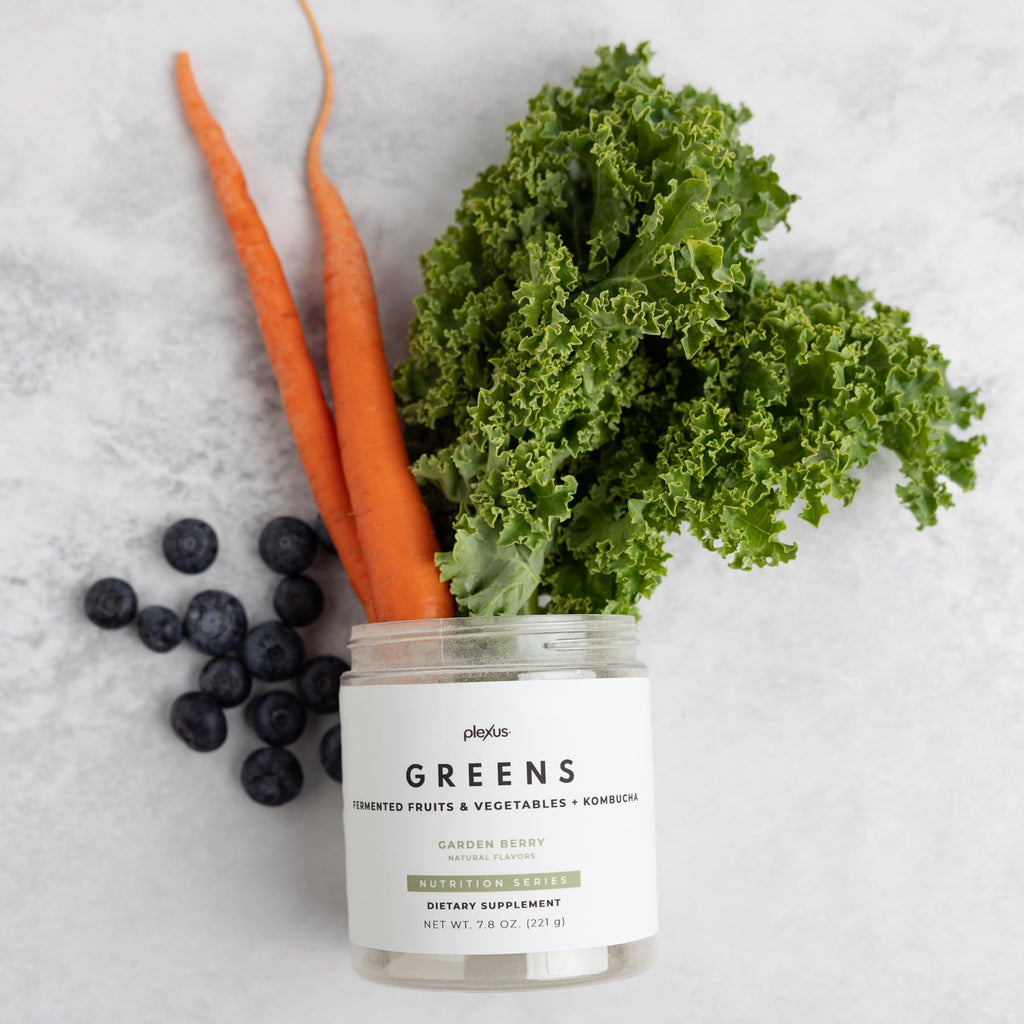 healthy lifestyle with fermented supplements