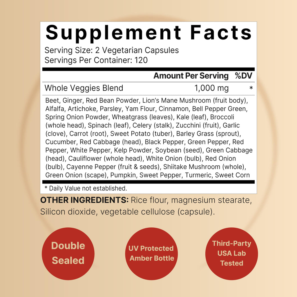 healthy lifestyle with fruit and veggie blend