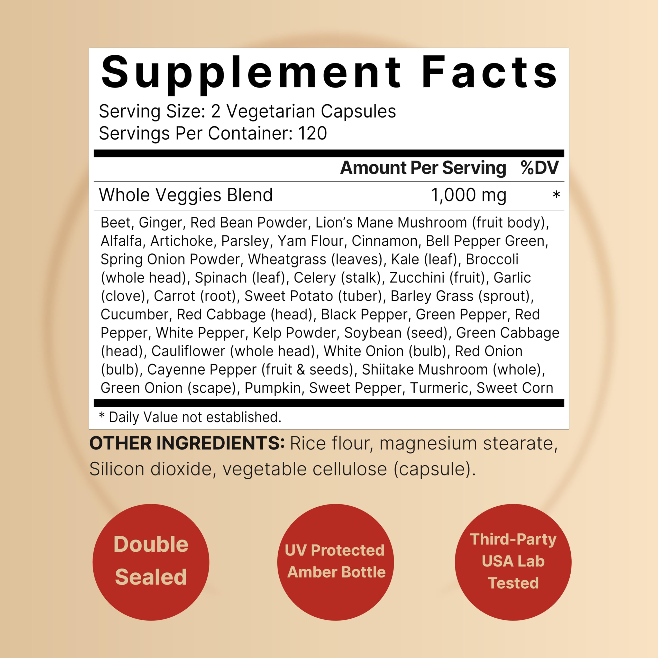 healthy lifestyle with fruit and veggie blend
