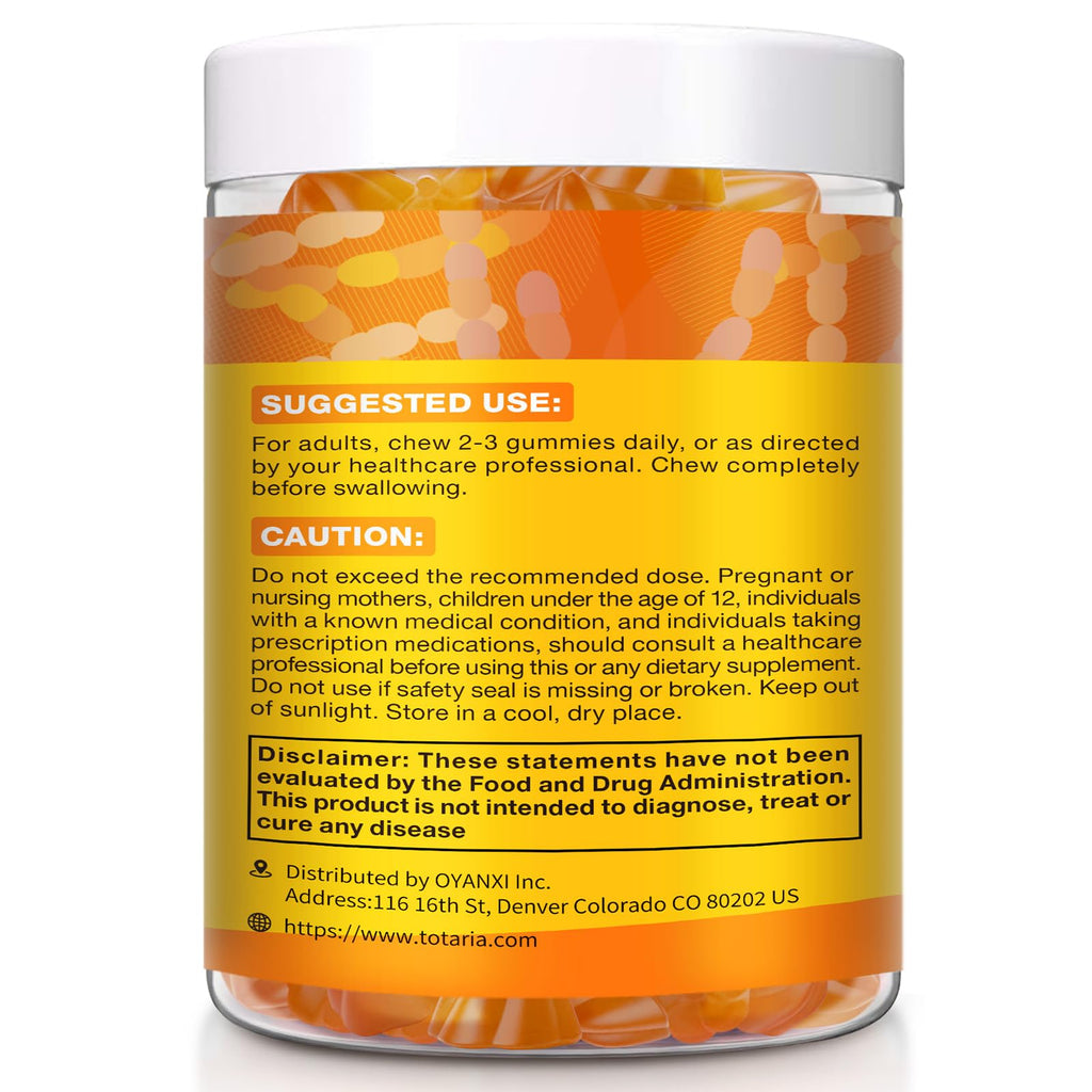 Healthy lifestyle with magnesium citrate gummies