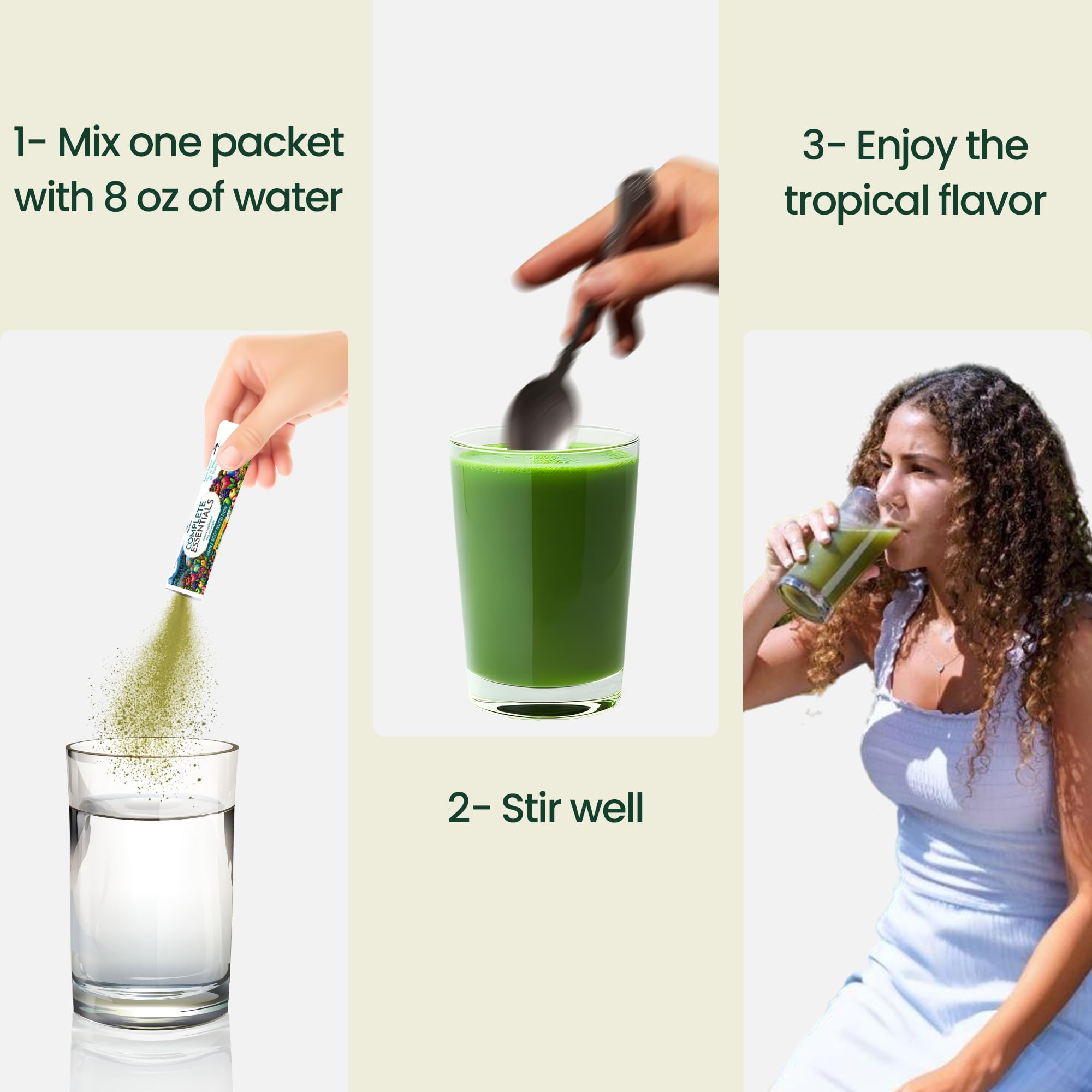 healthy lifestyle with OPTIVIDA Super Greens