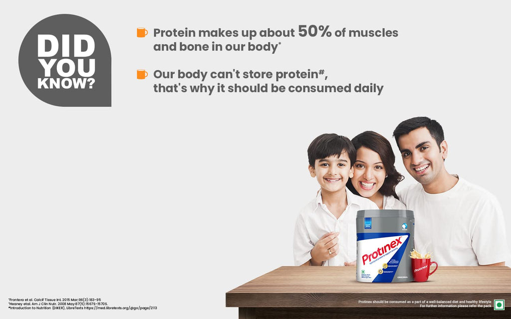healthy lifestyle with Protinex