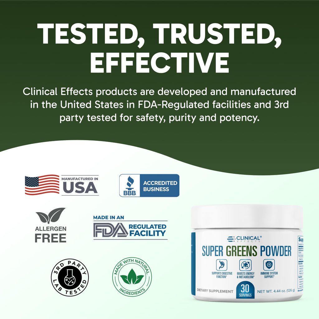 healthy lifestyle with superfood blend