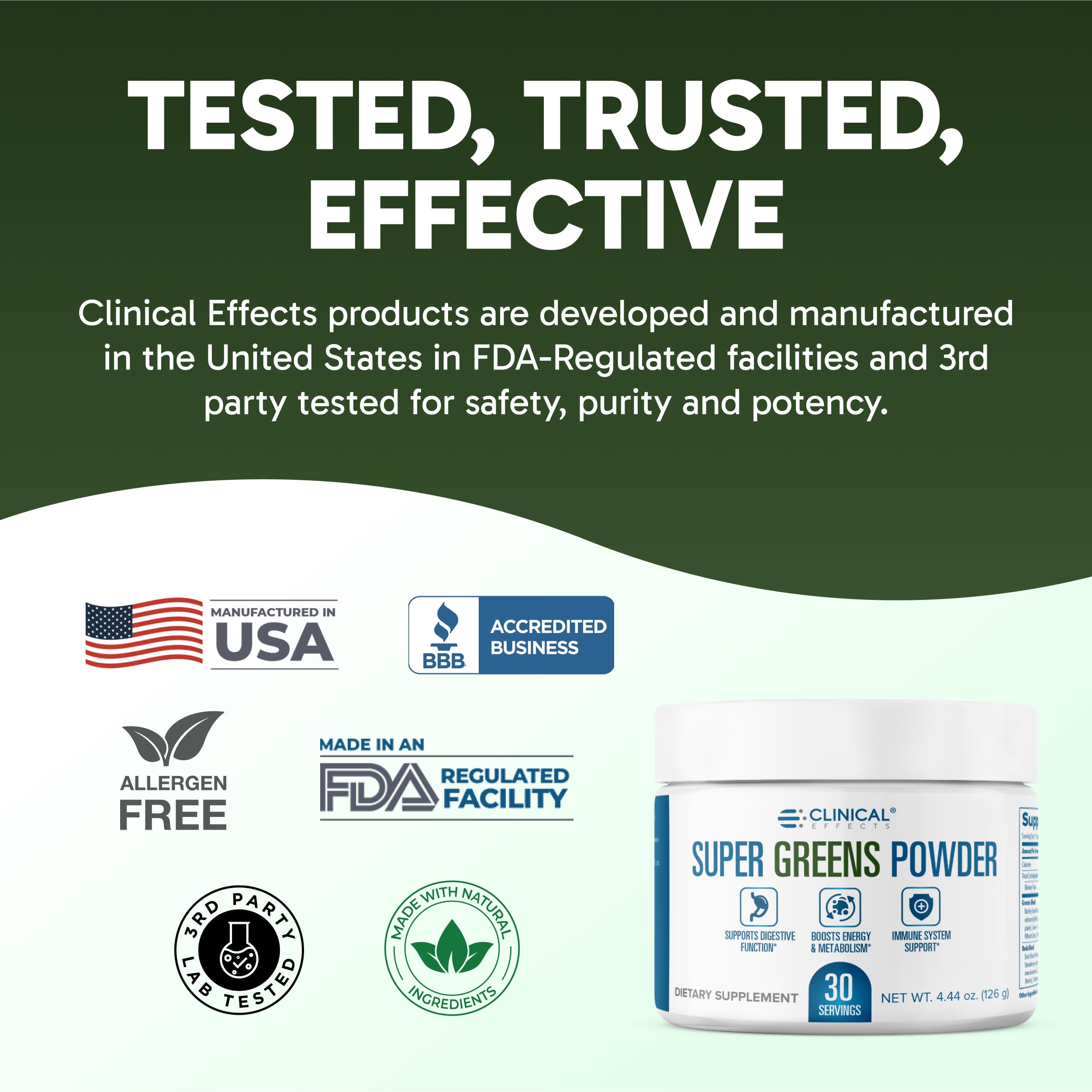 healthy lifestyle with superfood blend