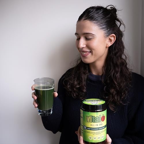 Healthy lifestyle with Vital Greens Powder