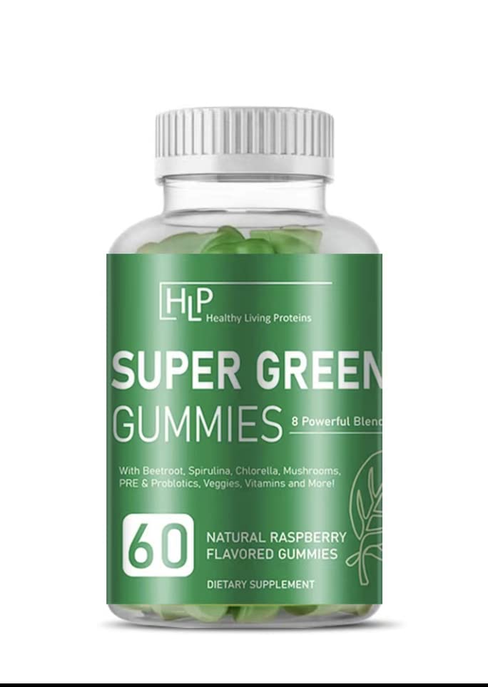 Healthy Living Proteins super greens gummies