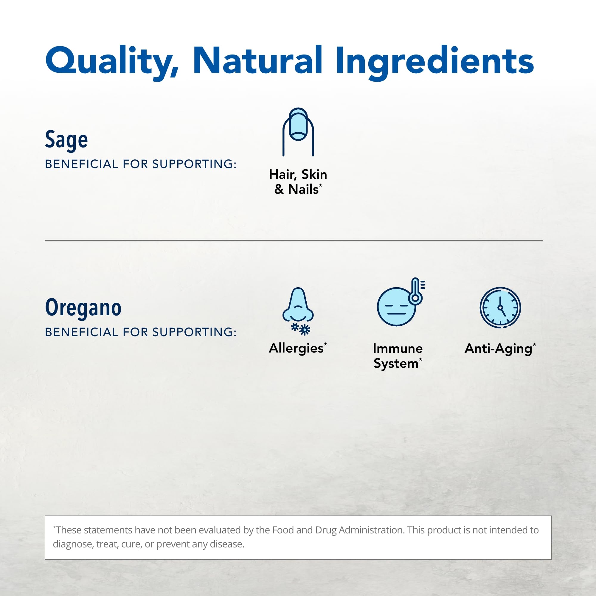 Healthy lungs with oregano capsules