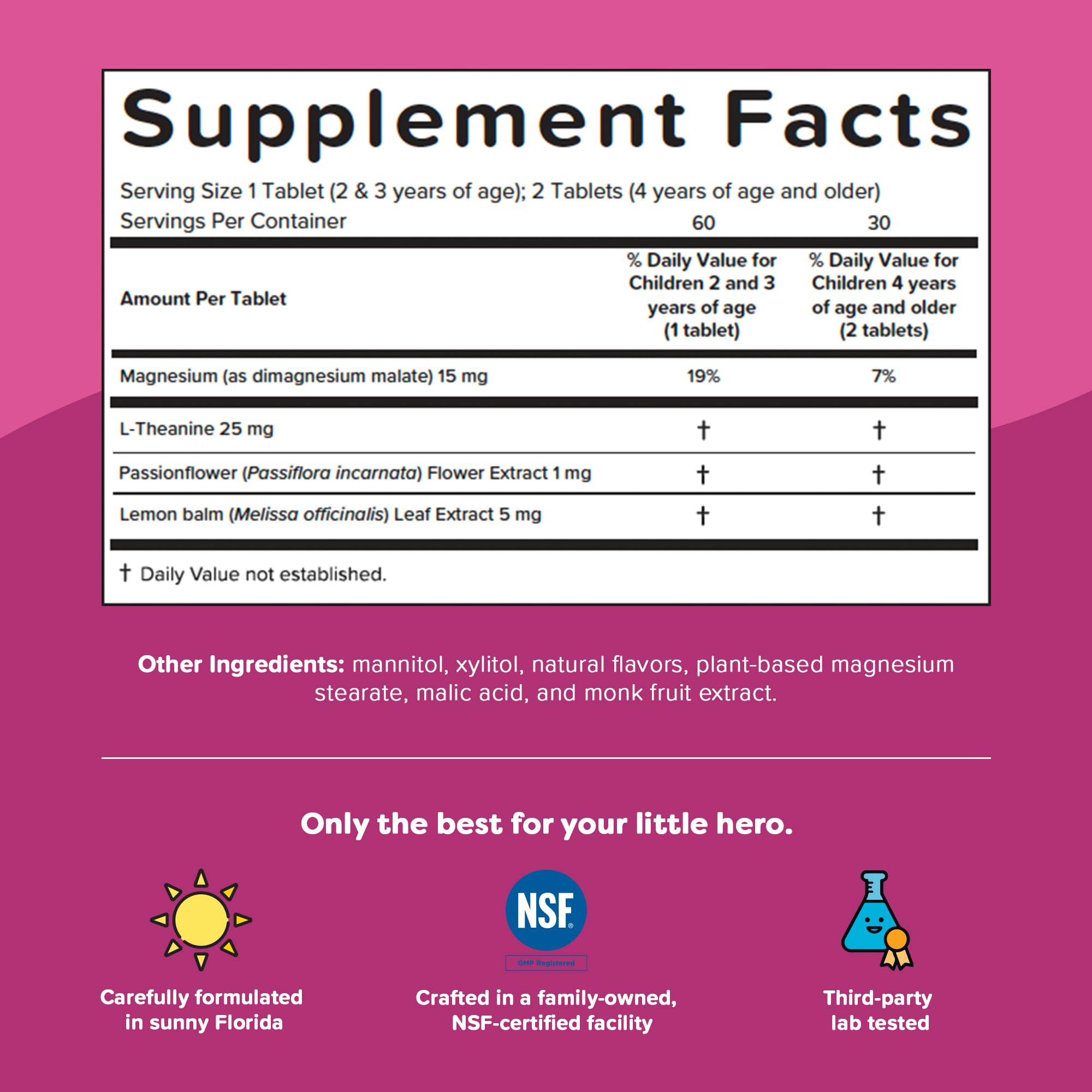healthy magnesium option for kids