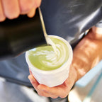 healthy matcha moringa drink powder