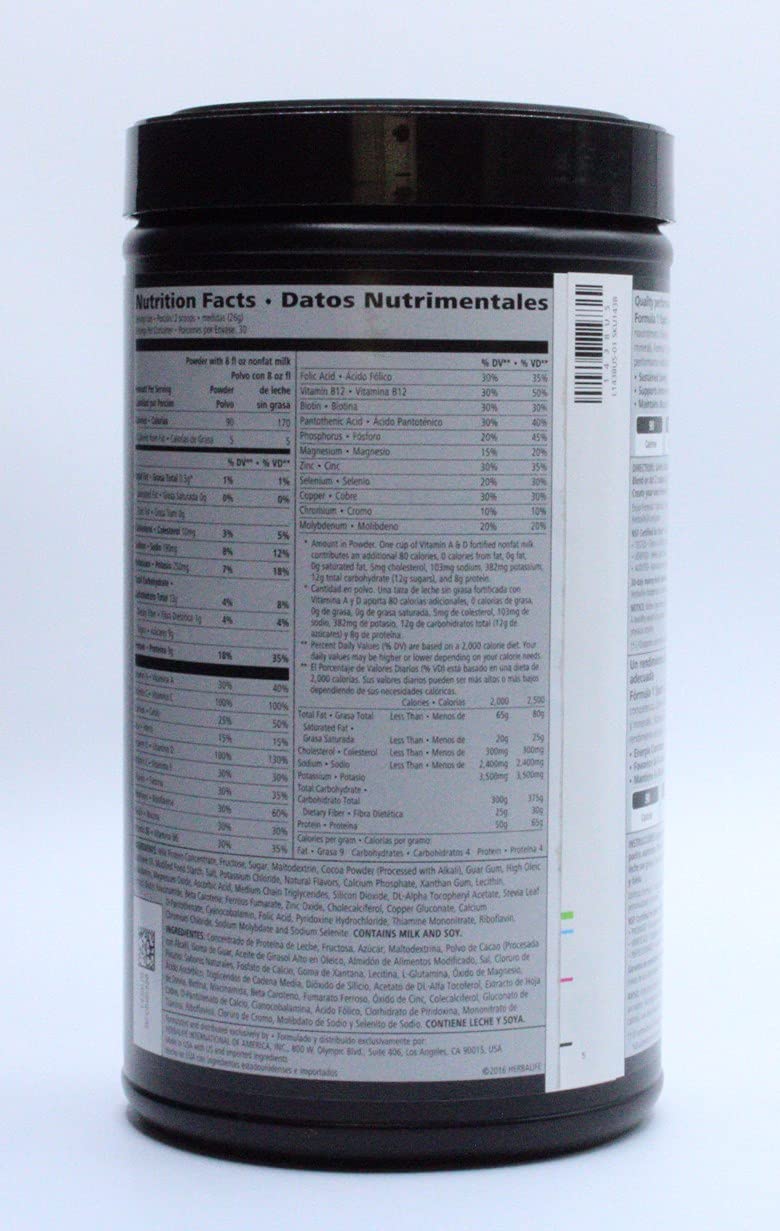 Healthy meal replacement for fitness