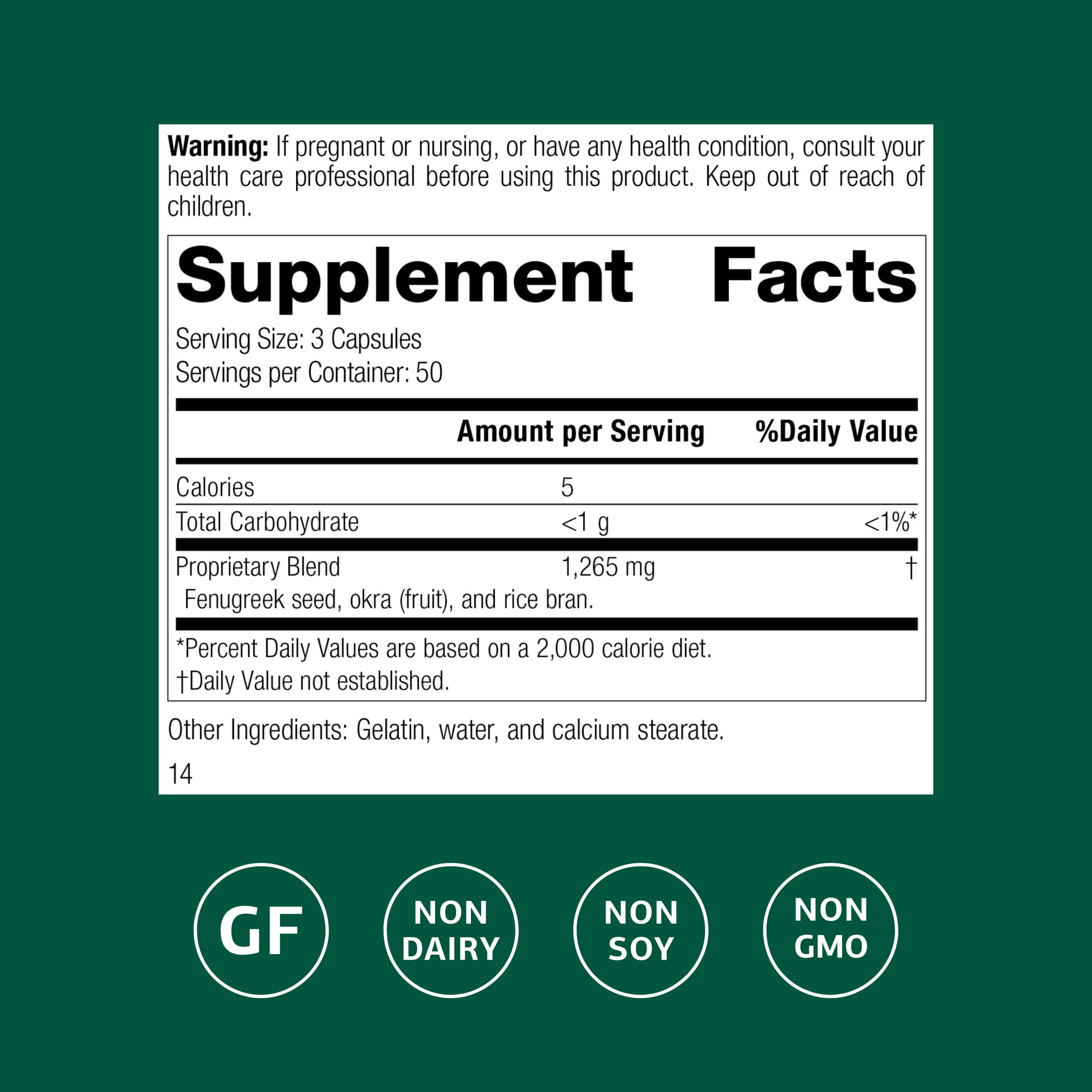 healthy metabolism support with Fen-Gre