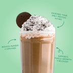 healthy mint chocolate protein snack