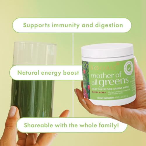 healthy mixed berry superfood blend