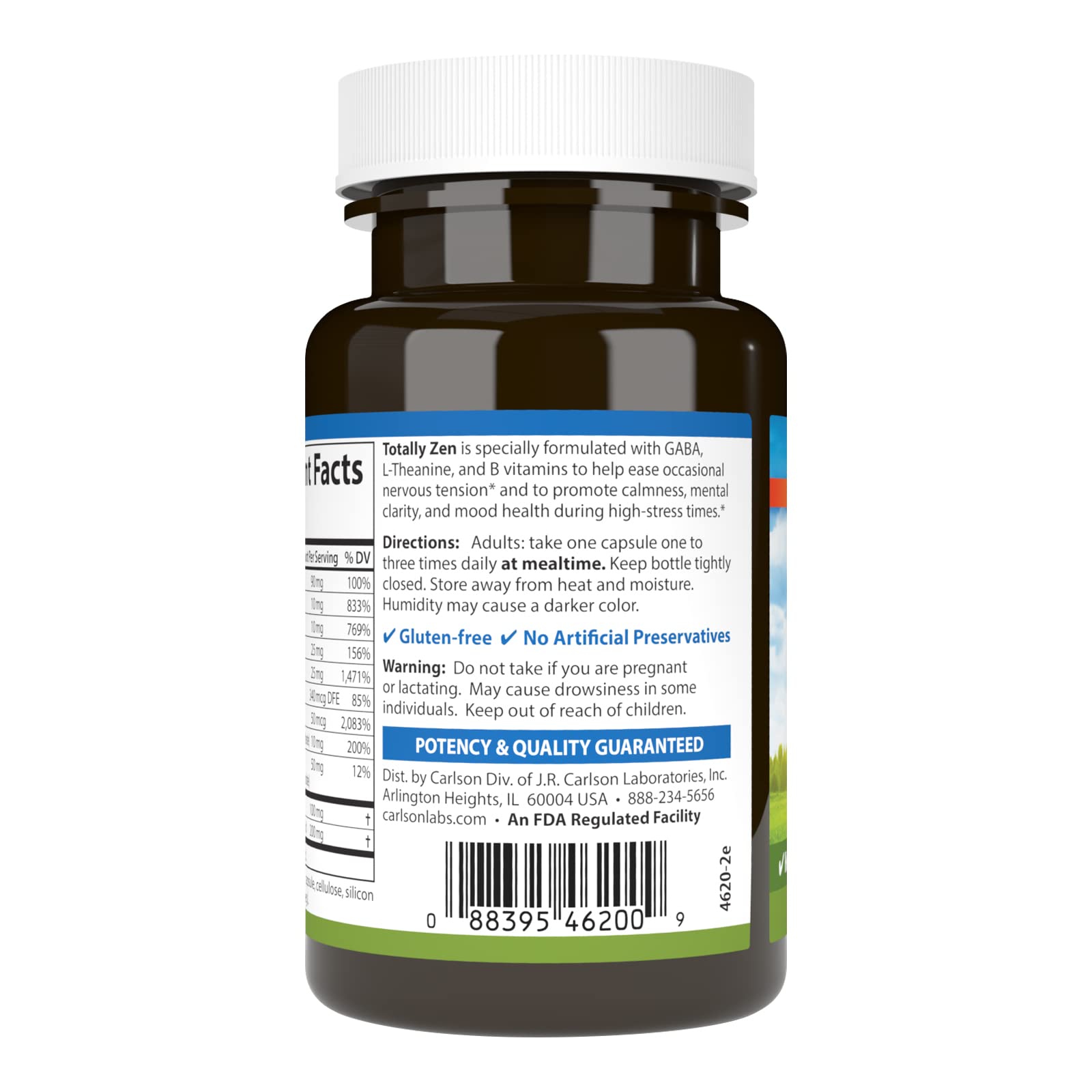Healthy mood enhancement with Carlson Totally Zen