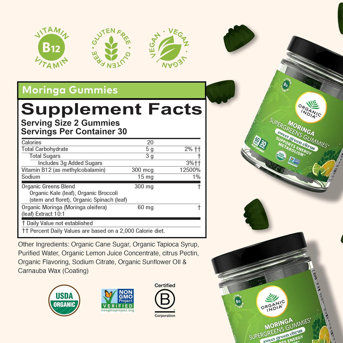 healthy moringa gummies for energy