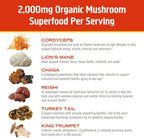 healthy morning energy powder supplement
