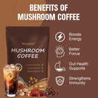 healthy mushroom coffee for energy boost